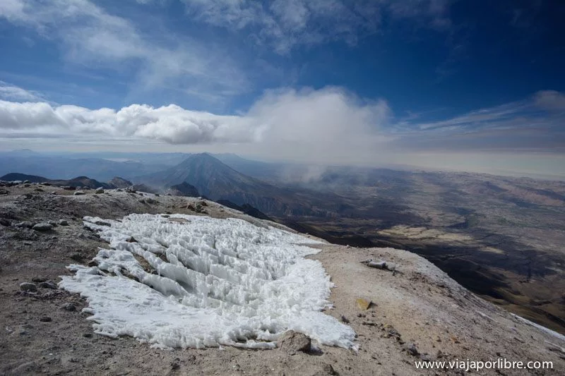 Perú. Ascensión al Nevado Chachani de 6082m