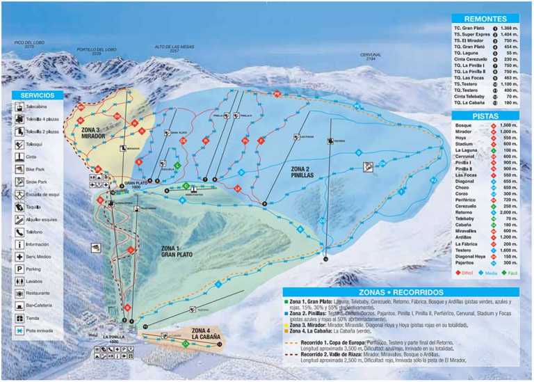 Tres rutas de senderismo en la Estación de La Pinilla