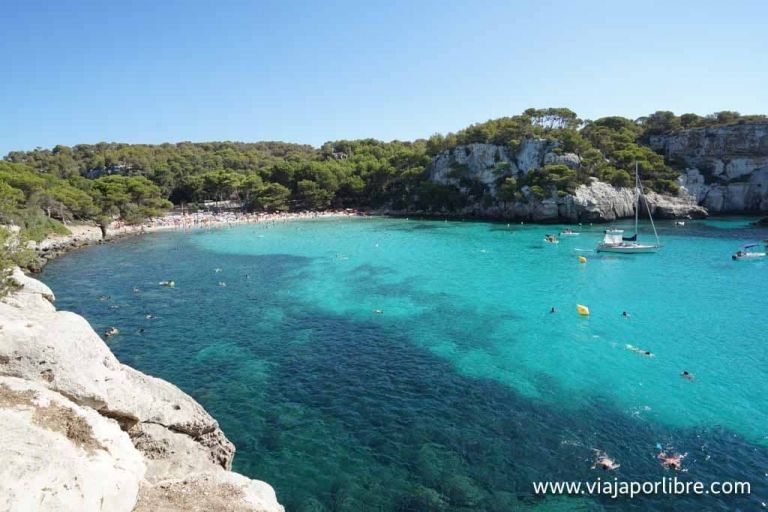 Las mejores playas de Menorca: un paraíso de color turquesa