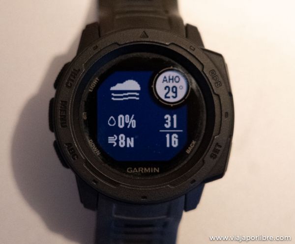 Análisis del Garmin Instinct - Reloj ideal para senderismo
