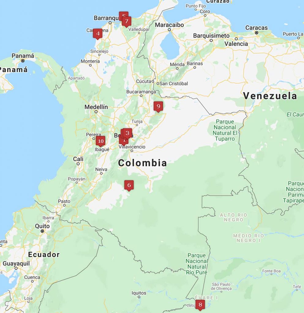 15 Ideas De Lugares Que Visitar Mapa De Colombia Mapas Geograficos ...