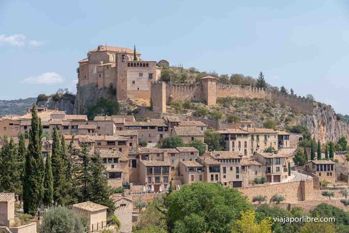 Las pasarelas de Alquézar, una de las maravillas de Huesca